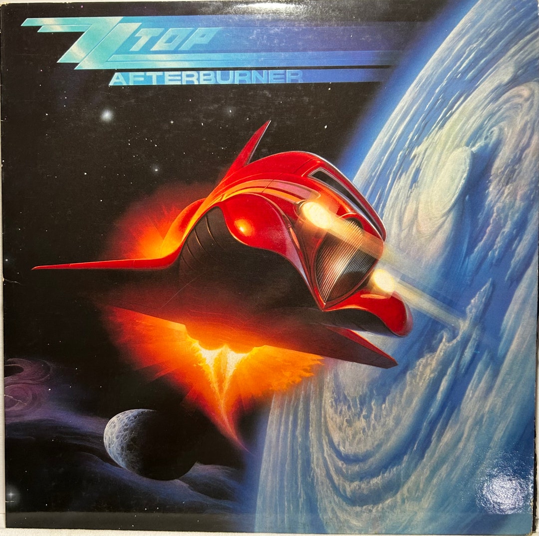 ZZ Top, Afterburner, 1985 Vinyl Album - Etsy