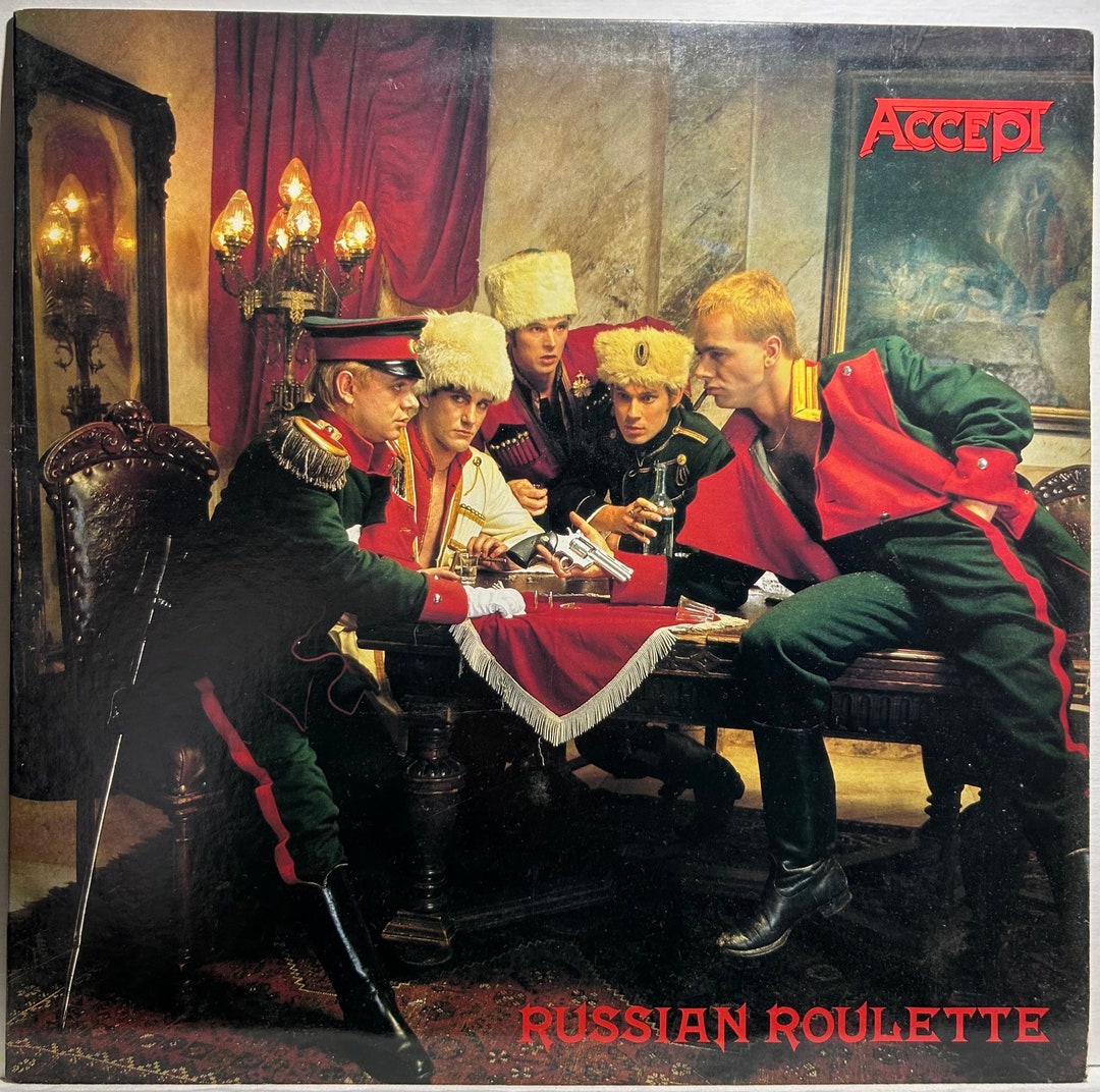 Accept, Russian Roulette, 1986 Vinyl Album - Etsy