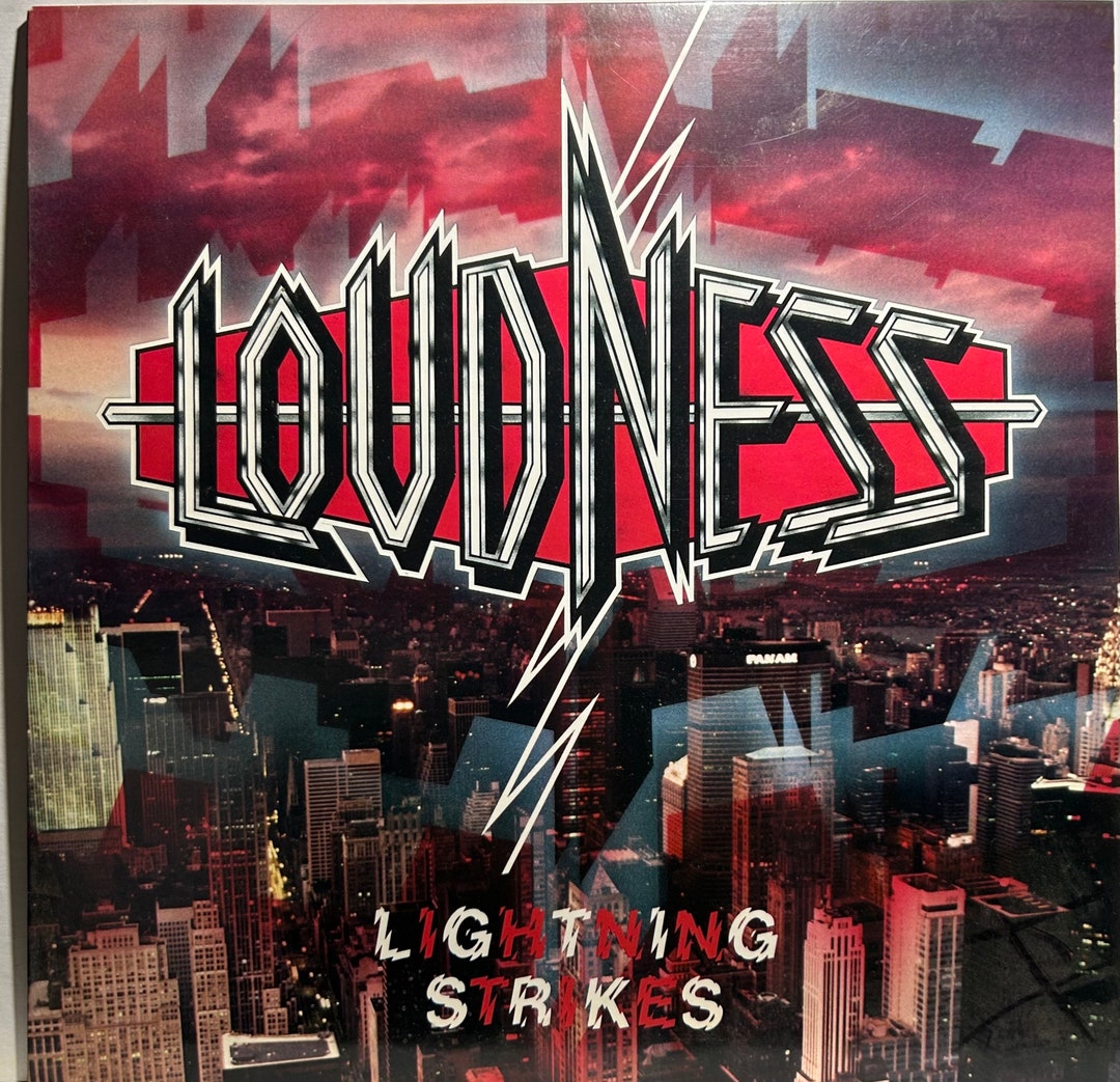 Loudness Lightning Strikes 1986 Vinyl Album - Etsy