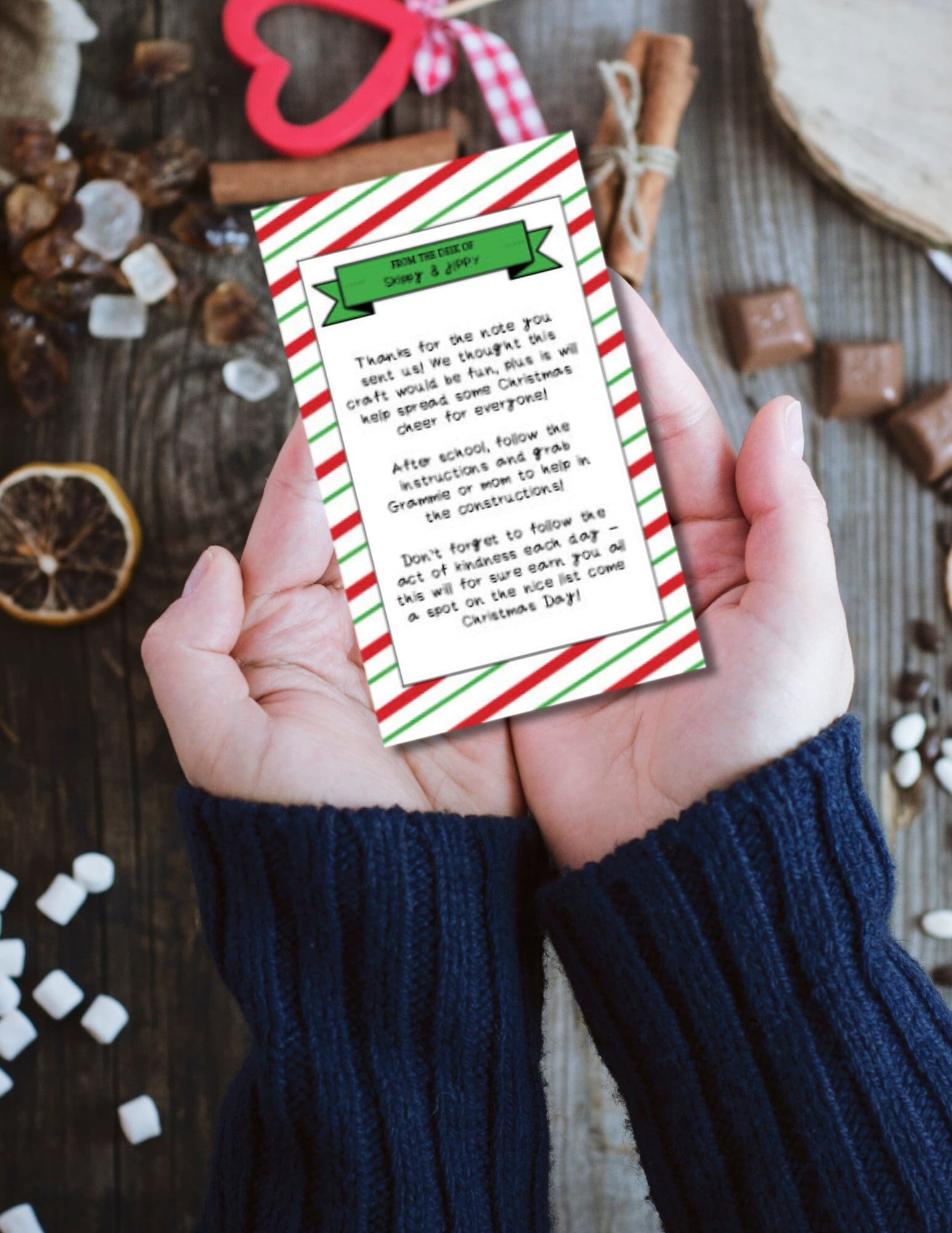 Printable Mini Elf Letter, Elf Mail, Elf Printables, Letter From Elf ...