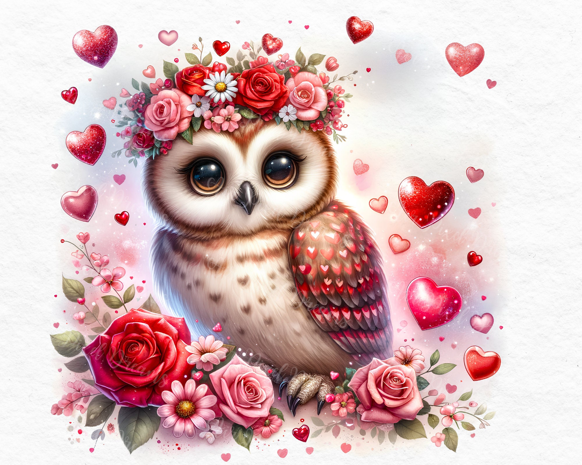 Watercolor Cute Animals Clipart Collection, 16 PNG, Romantic Style ...