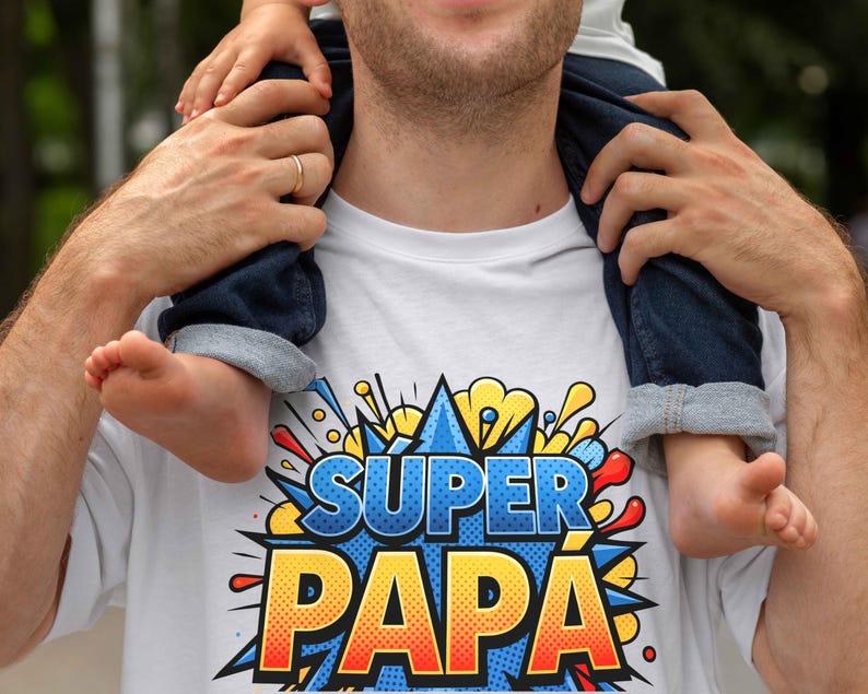 Super Papa PNG, Regalo Dia Del Padre, Super Dad Clipart, Father’s Day ...