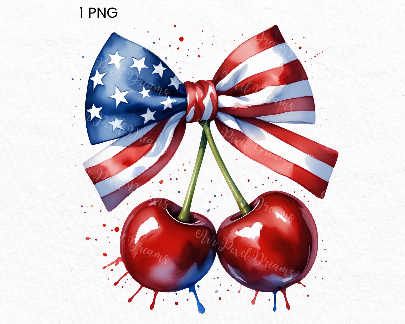 Cherry Coquette Bow, Bow Sublimation, Trendy Bow Coquette, Coquette 4th ...