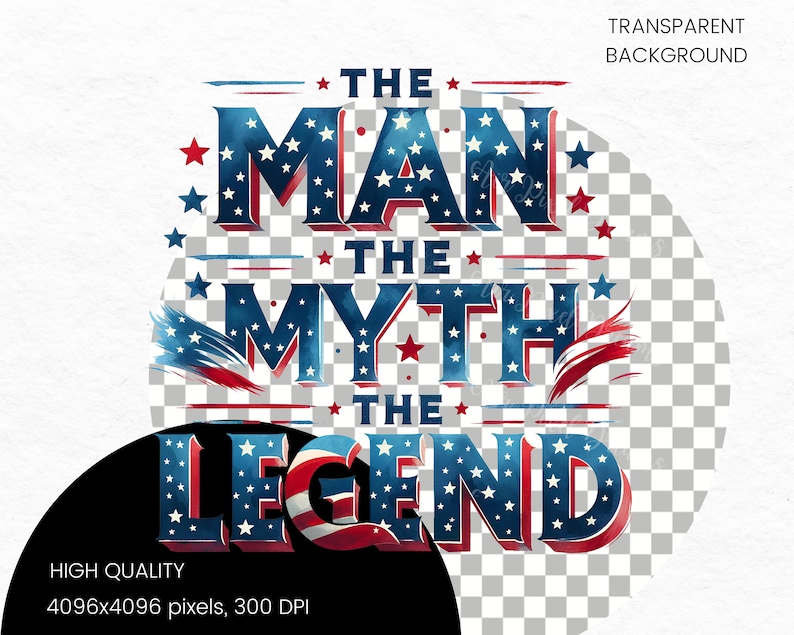 The Man, the Myth, the Legend Art - DIY Projects, Custom Gifts, PNG ...
