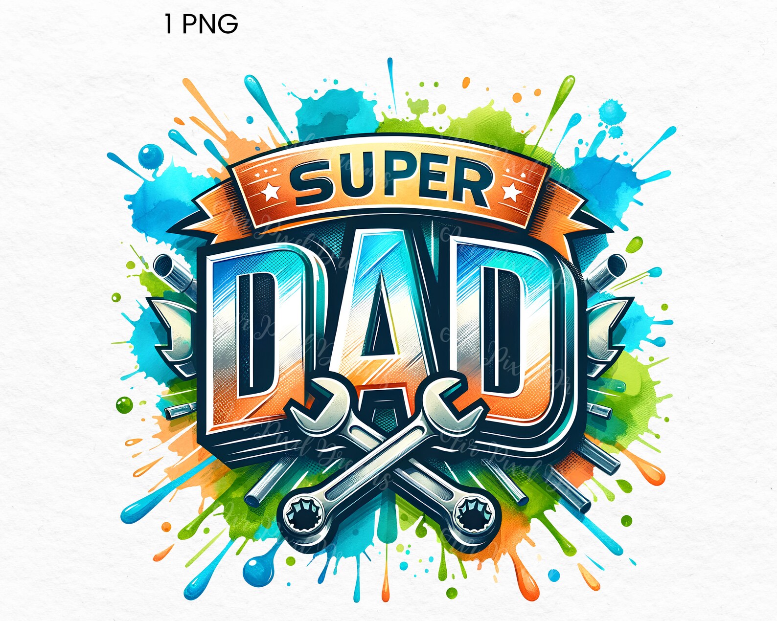 Super Dad Png, Dad Png, Fathers Day Clipart, Daddy Png, Gift for Dad ...