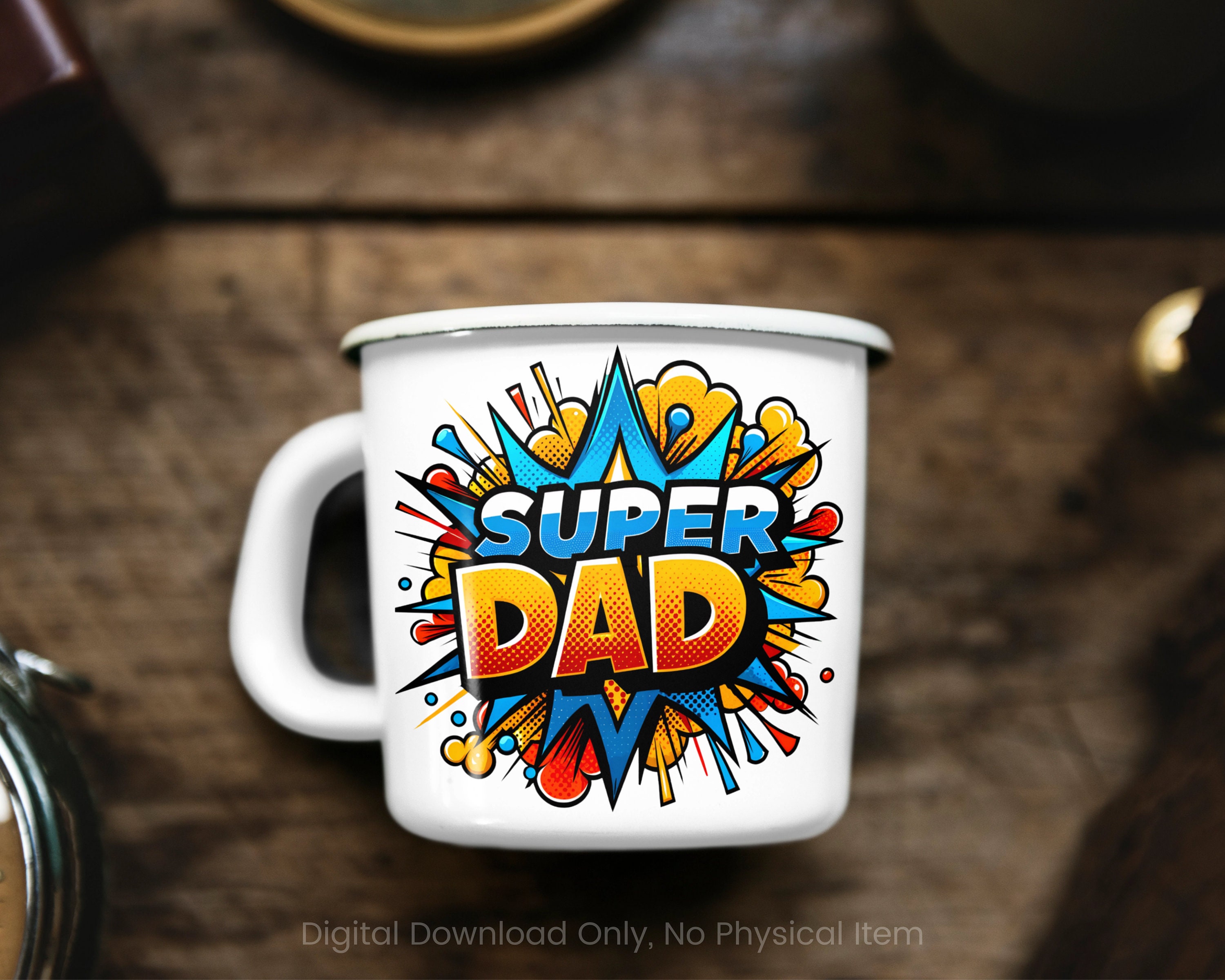Super Dad Png, Dad Png, Fathers Day Clipart, Daddy Png, Gift for Dad ...