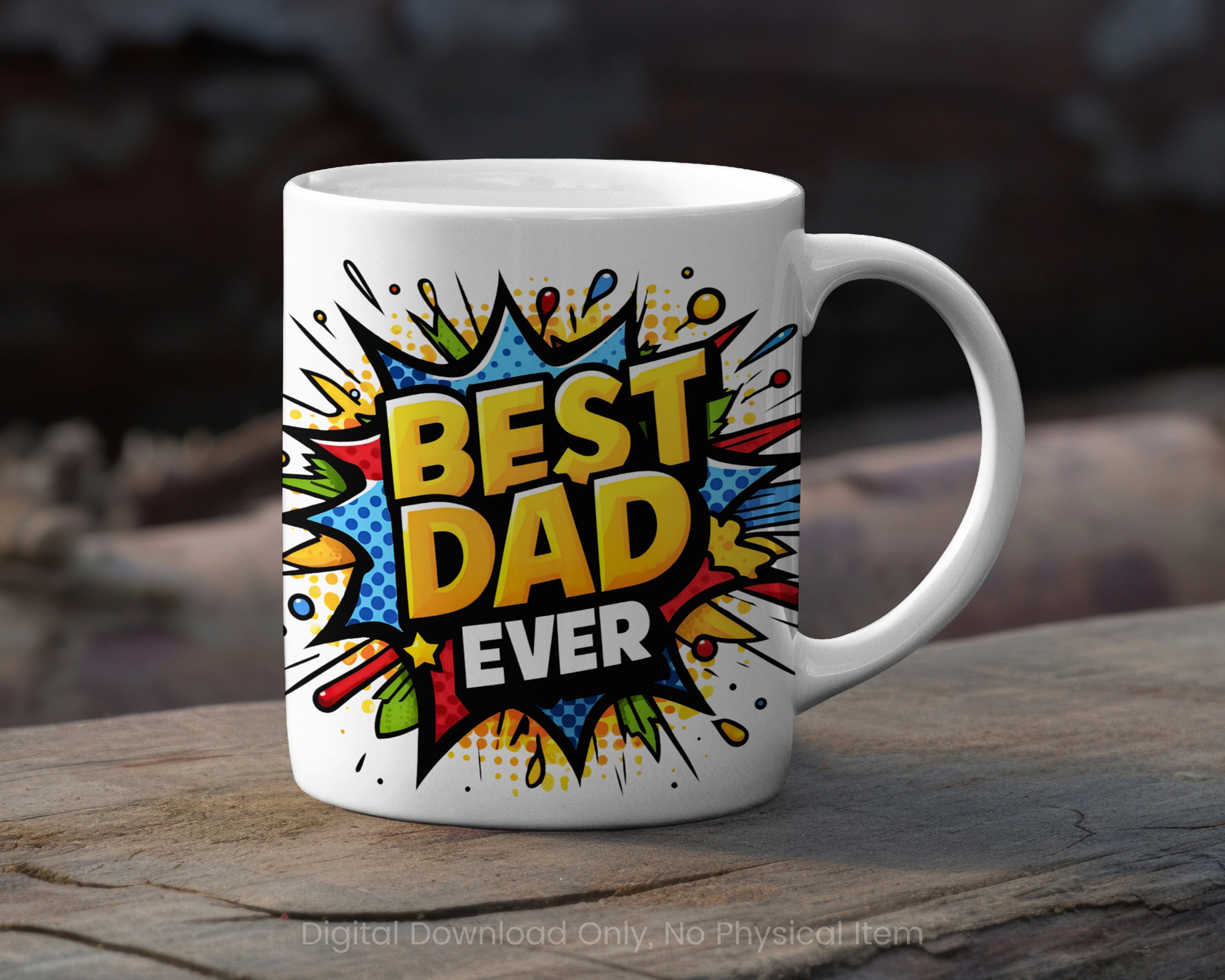 Best Dad Ever Png, Super Dad Png, Dad Png, Fathers Day Clipart, Daddy ...