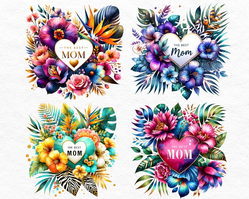 Mother's Day Clipart PNG Bundle, Mama Png Bundle, Mama Png Design ...