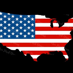 4th of July Png, American Flag Png, Usaflag Printables, Country 4th Png ...
