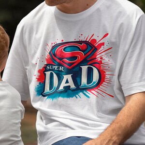 Super Dad Png, Dad Png, Fathers Day Clipart, Daddy Png, Gift for Dad ...