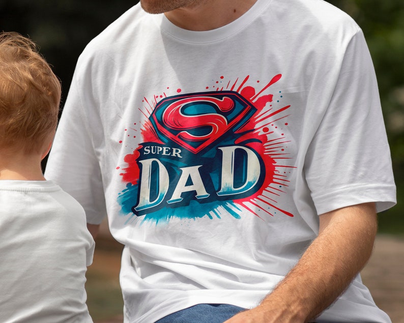 Super Dad Png, Dad Png, Fathers Day Clipart, Daddy Png, Gift for Dad ...