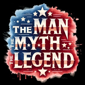The Man, the Myth, the Legend Clipart - Printable Art, Digital Download ...