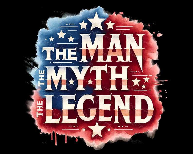 The Man, the Myth, the Legend Clipart - Printable Art, Digital Download ...