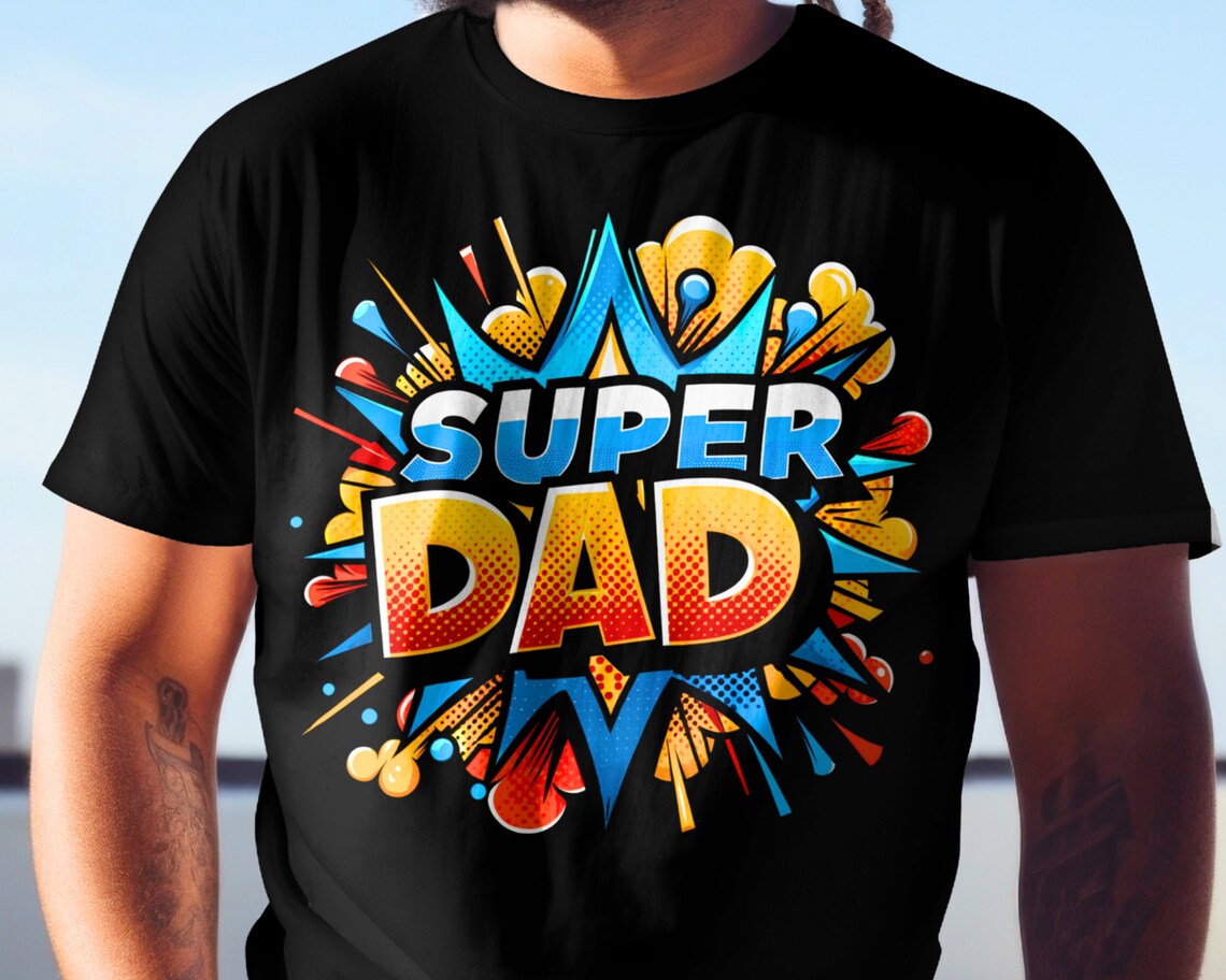 Super Dad Png, Dad Png, Fathers Day Clipart, Daddy Png, Gift for Dad ...