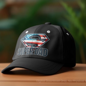 Super Dad PNG Clipart - Digital Download, Father's Day Sublimation, USA ...