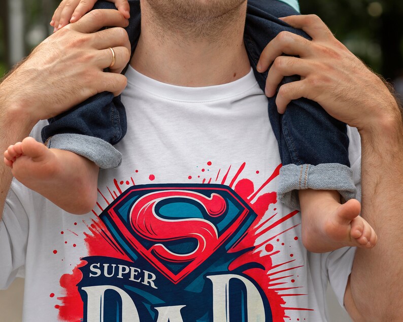 Super Dad Png, Dad Png, Fathers Day Clipart, Daddy Png, Gift for Dad ...