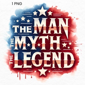 The Man, the Myth, the Legend Clipart - Printable Art, Digital Download ...
