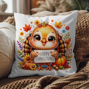 Thankful Critters Thanksgiving Bundle 11 Cute Fall Animal Pngs Woodland ...