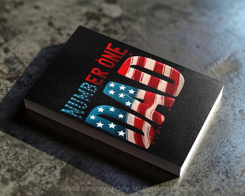 Number One Dad Clipart - Digital Download, Father's Day Sublimation ...