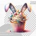 Easter Bunny Cupcake Clipart Collection, 17 Png, Easter Cupcakes Png ...