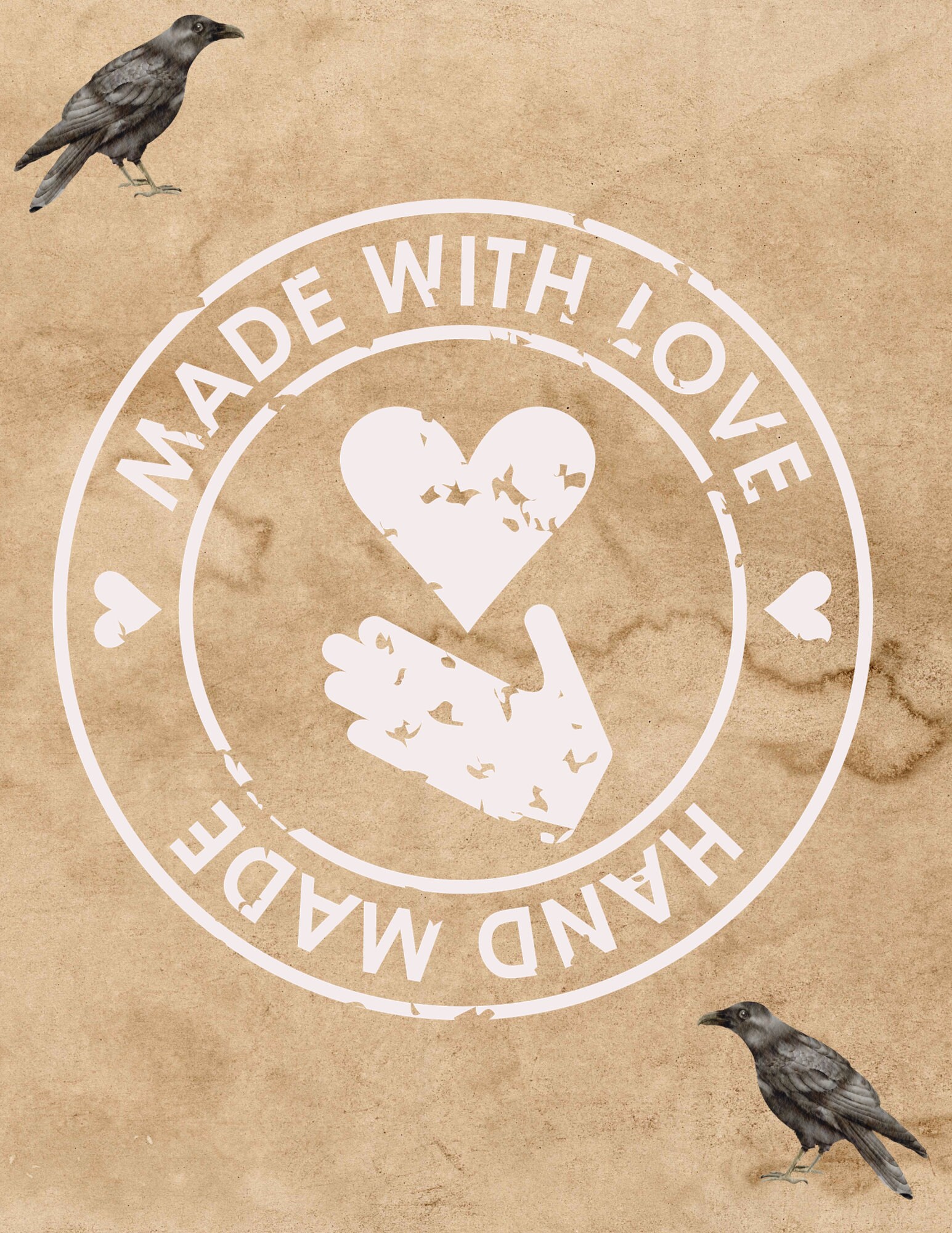 Witchy Printable Digital Paper Crow Spells Old Paper Spell - Etsy