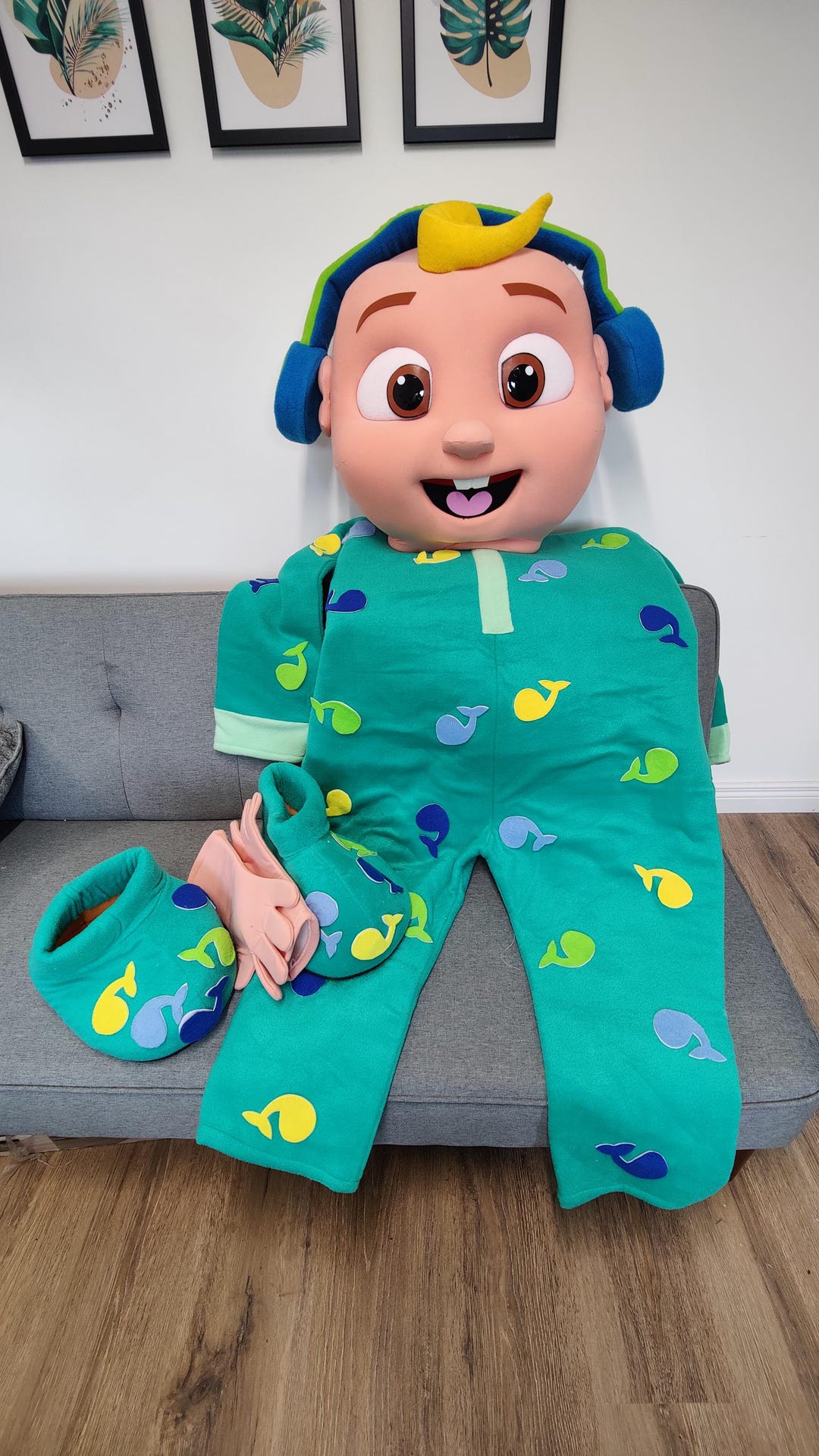 JJ Cocomelon Lookalike Mascot Costume - Premium Quality - UK Seller - Etsy