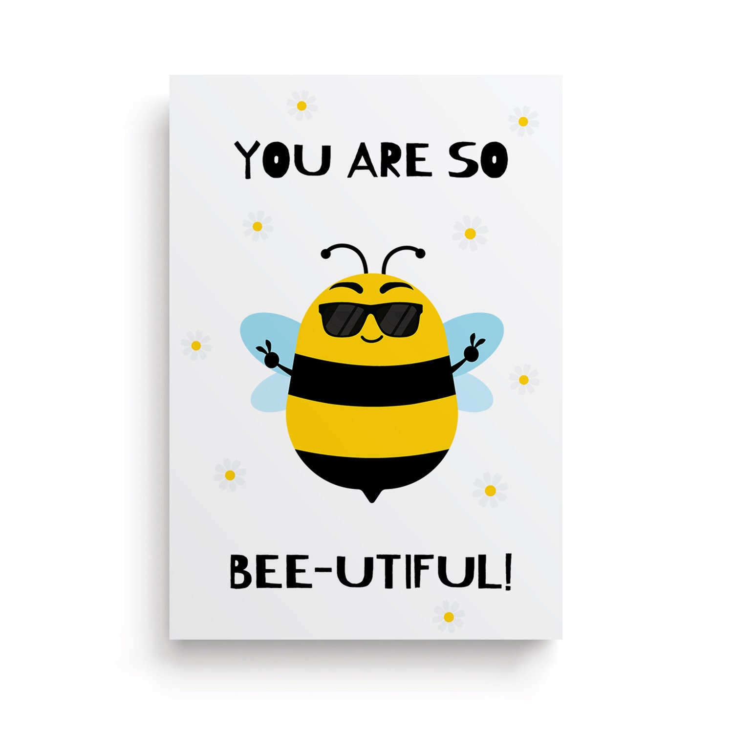 Bee You Are Bee-utiful Card, Bee Card, Cute Bee Cards, Greeting Cards ...