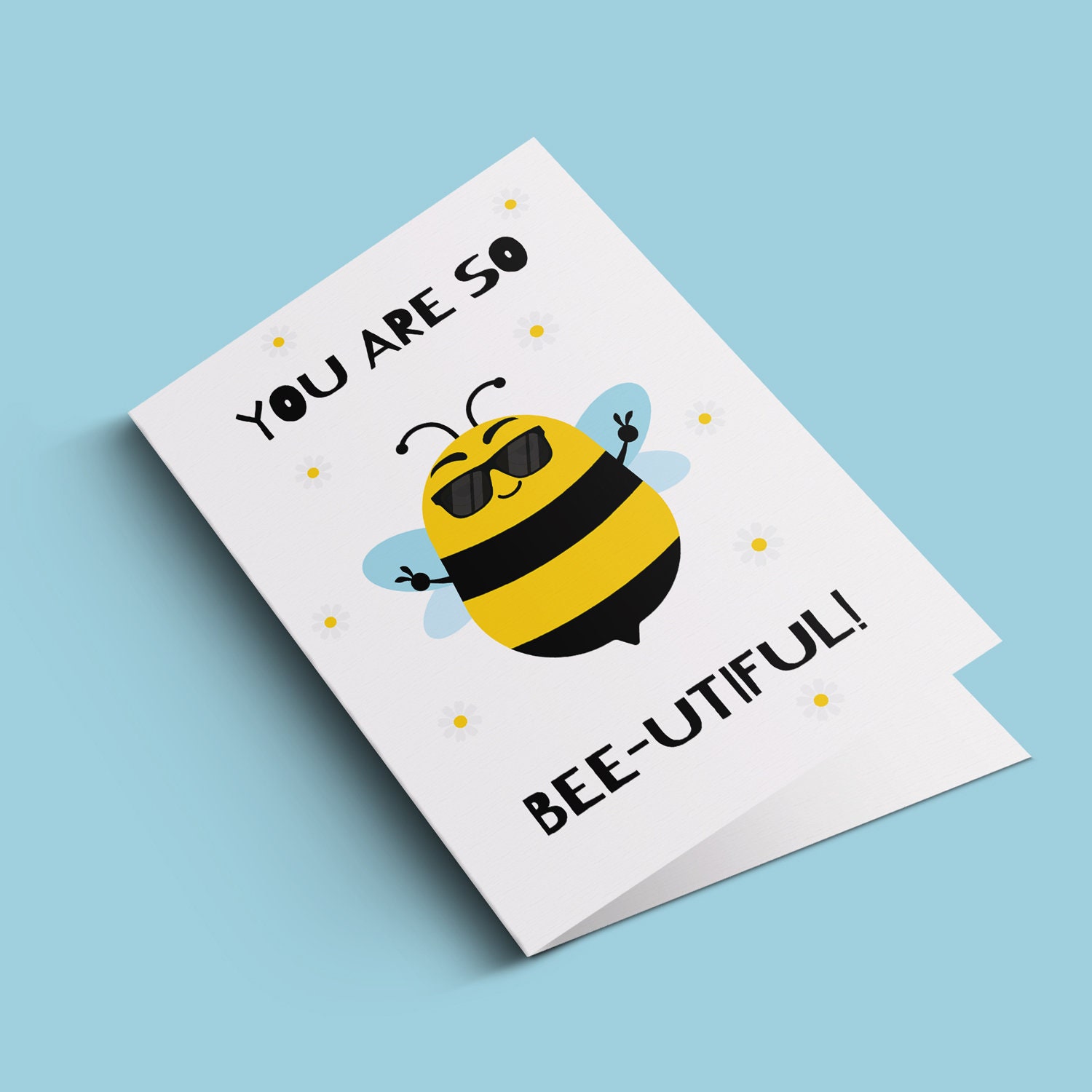 Bee You Are Bee-utiful Card, Bee Card, Cute Bee Cards, Greeting Cards ...