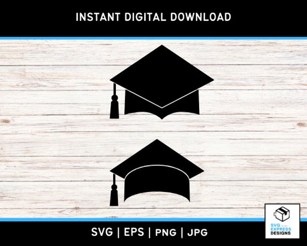 Graduation Cap SVG, Mortarboard Clipart (digital Download) - Etsy