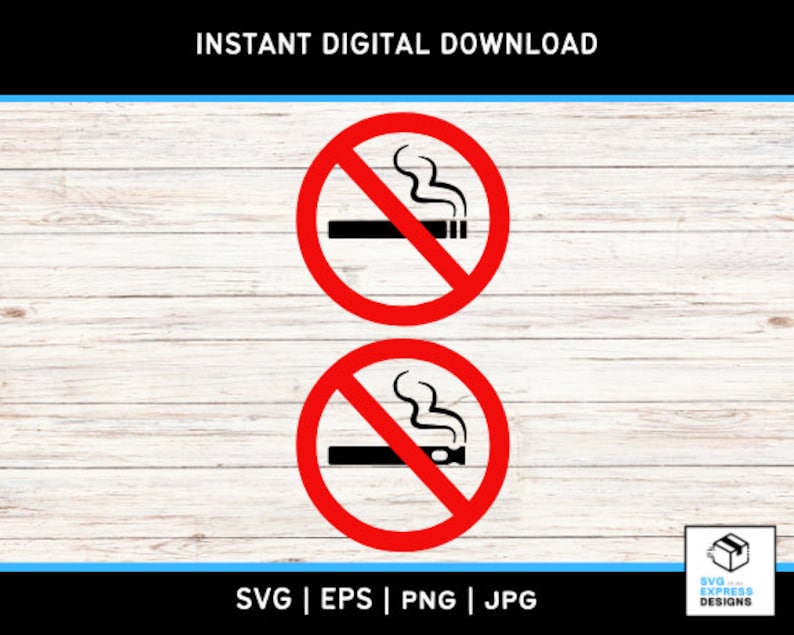 No Smoking No Vaping Sign PNG: Health & Safety Symbols (digital ...