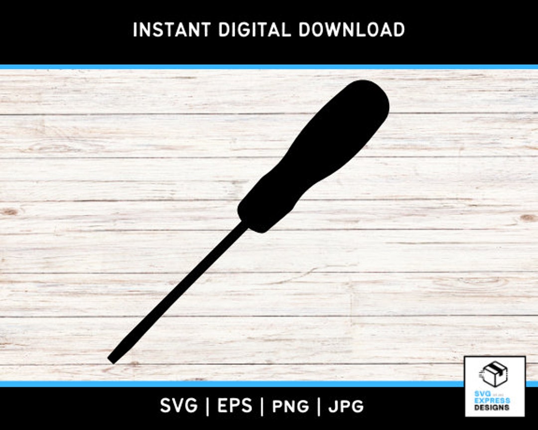 Screwdriver Svg, Mechanic Tool Svg, Repair Svg - Vector Cut File for ...