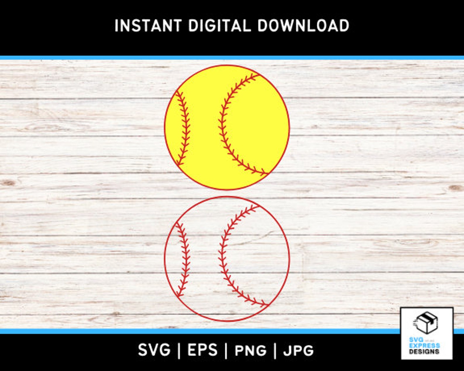 Softball SVG Files, Softball Stitches Cut File, Sports Mom SVG ...