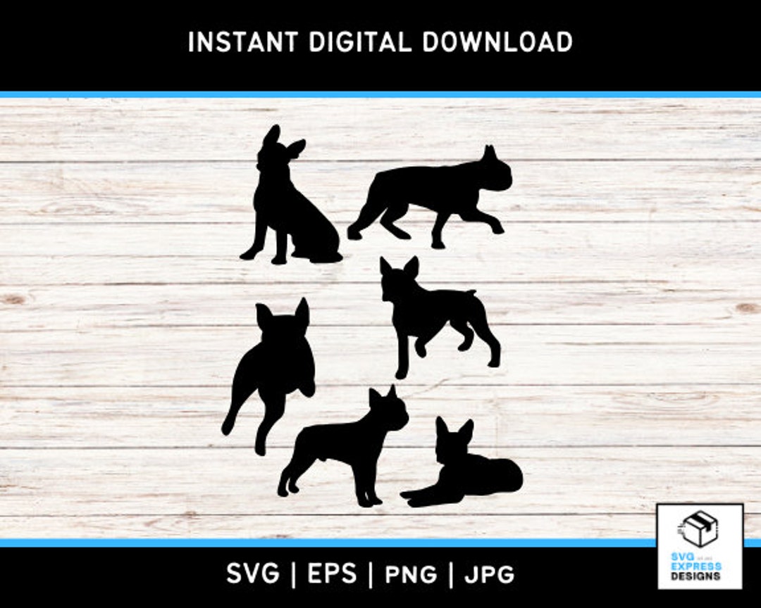 Dogs Silhouette SVG, Dog Breed Silhouettes, Pet Lover Svg, Canine ...