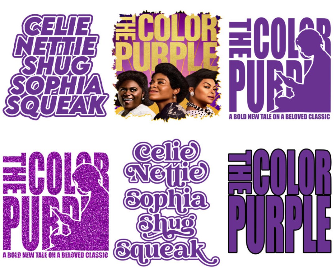 The Color Purple 2023 Png, the Color Purple Musical 2023 Movie Png ...