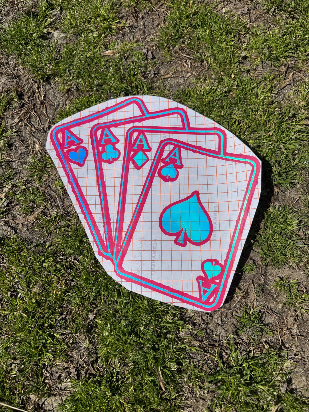 Aces Decal - Etsy