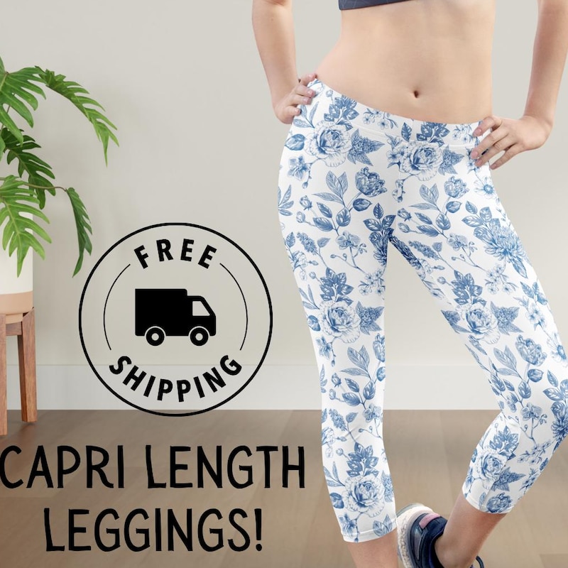 Leggings Mid Calf - Etsy