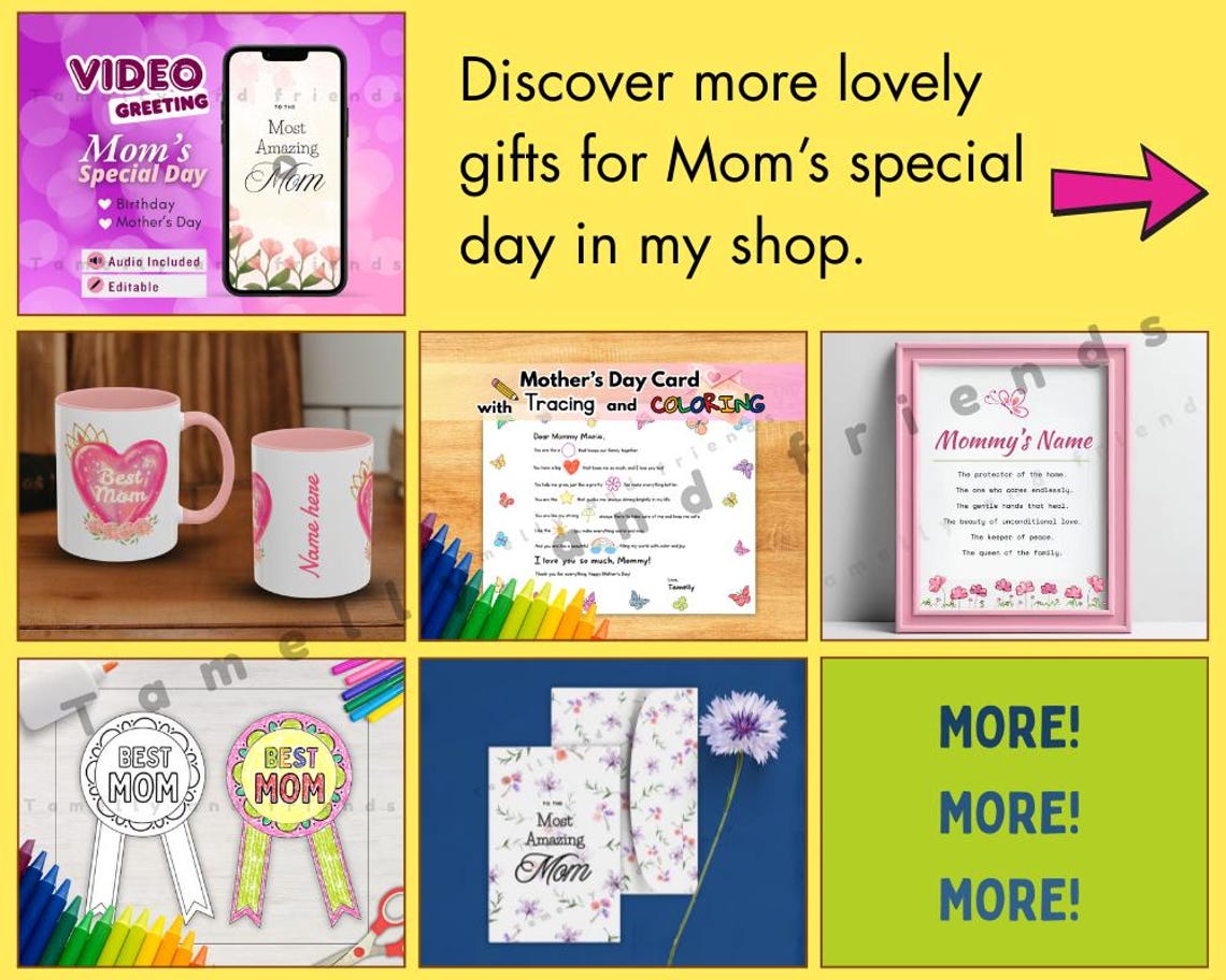 Custom Gift Best Mom DIY Ribbon, Perfect for Mother's Day Crafts, Mom ...