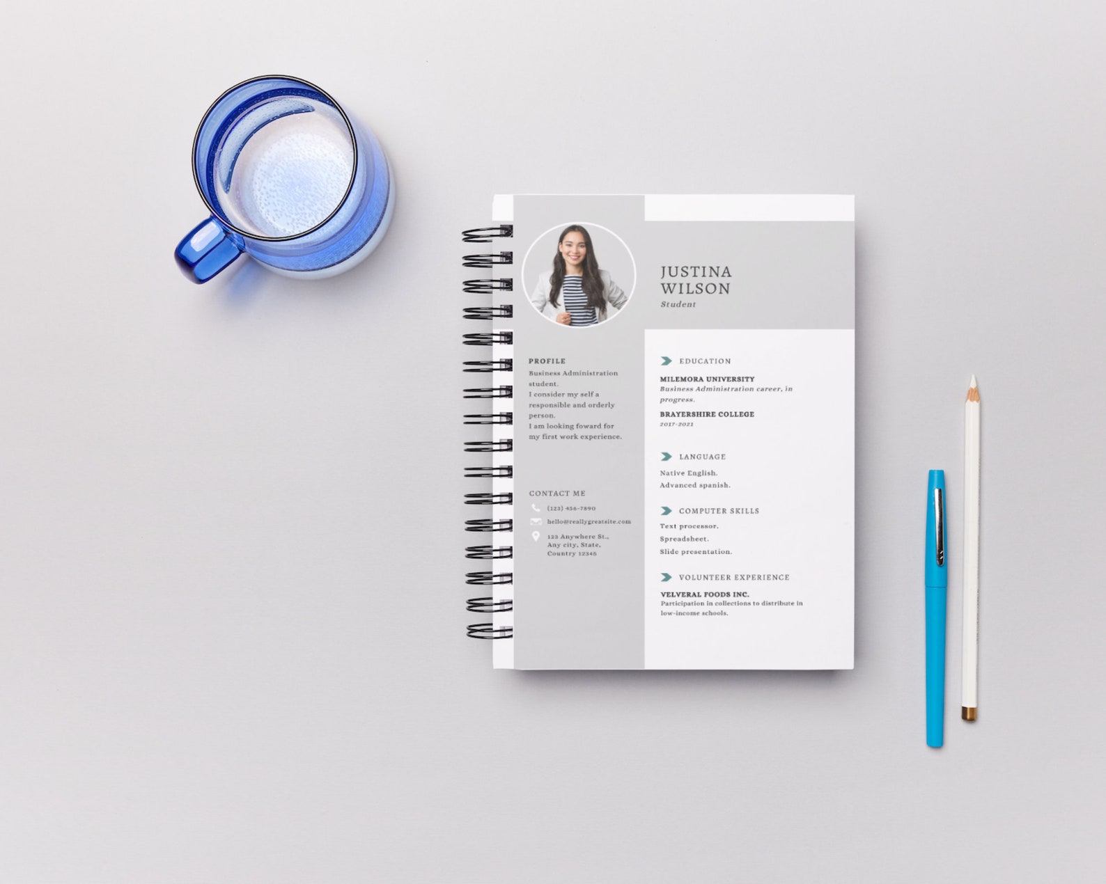Editable Resume Template || Customizable CV Template || Modern Editable ...