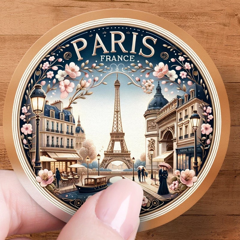 Paris Sticker - Etsy