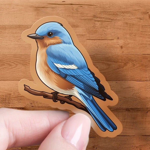 Bluebird Stickers - Etsy