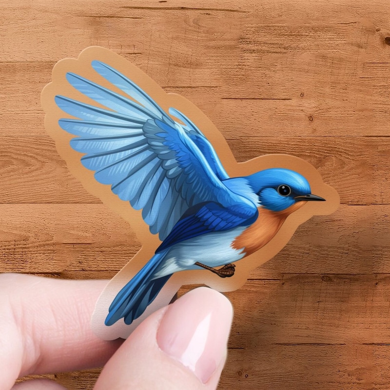 Bluebird Stickers - Etsy