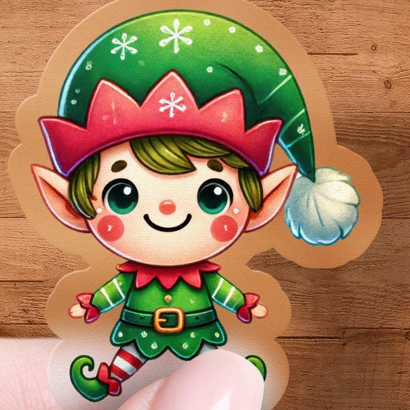 Elf Stickers - Etsy