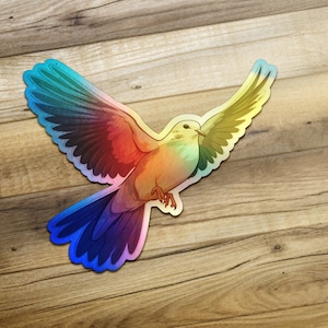 Mourning Dove Sticker, Bird Watcher Decal, Laptop, Car Window Decal ...