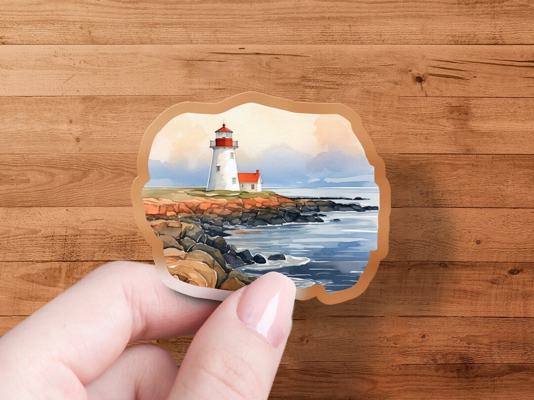 Cape Cod Sticker, Travel Decal, Laptop, Car Window Decal, Water Bottle ...