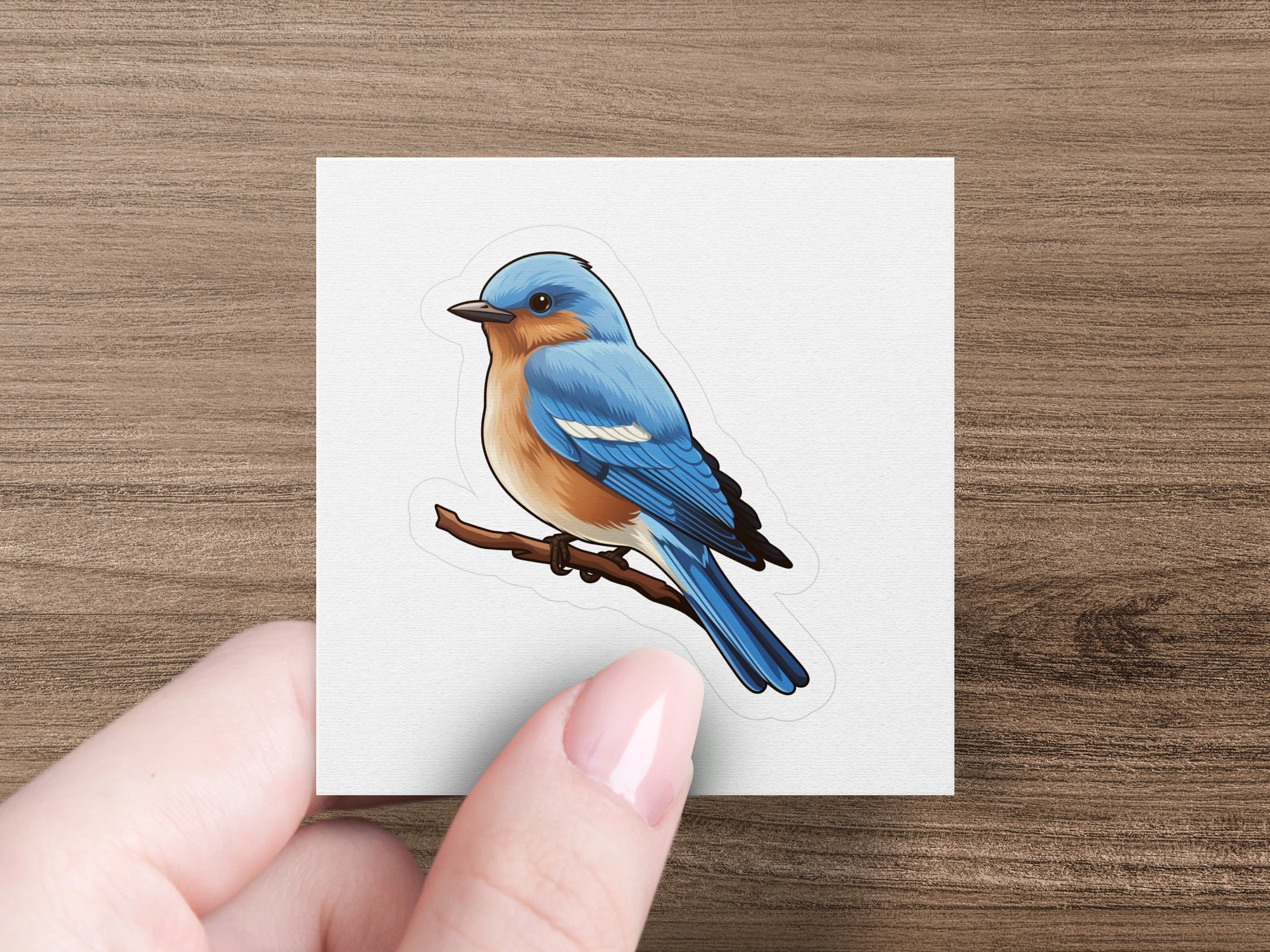 Eastern Bluebird Sticker Bird Watcher Decal Laptop Car - Etsy