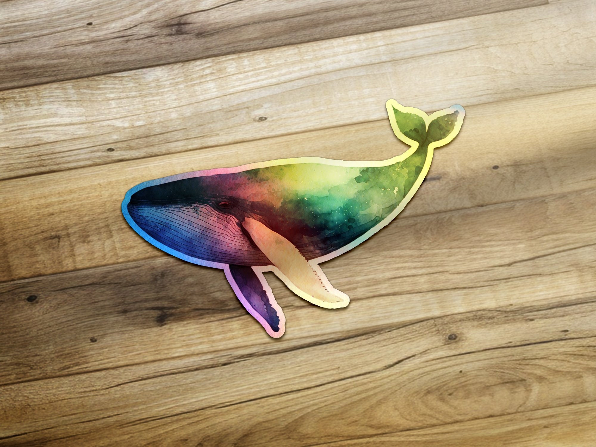 Blue Whale Sticker, Vinyl Decal, Car Stickers, Laptop Sticker, MacBook ...