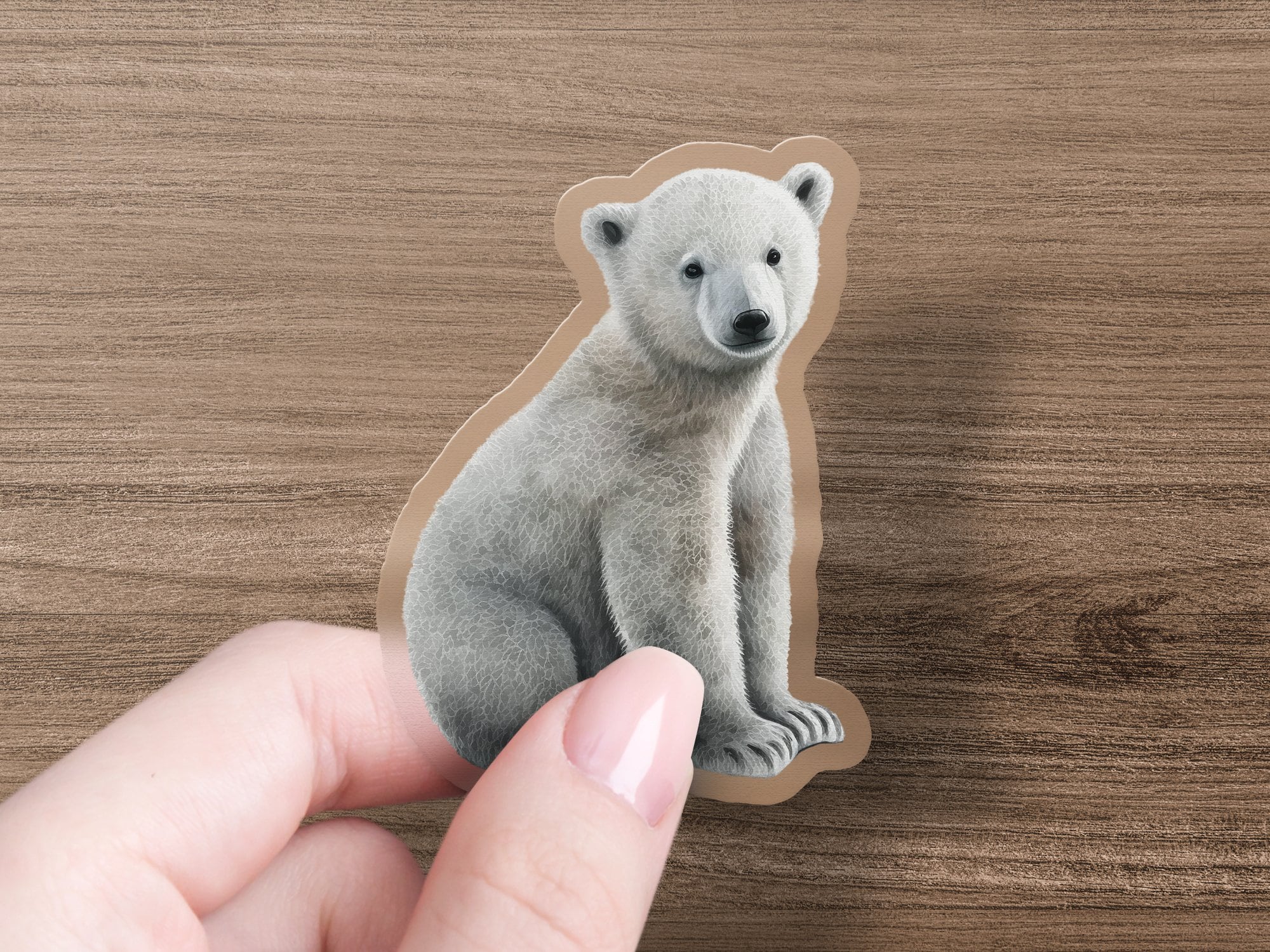 Polar Bear Sticker Vinyl Decal Car Decal Laptop Sticker - Etsy