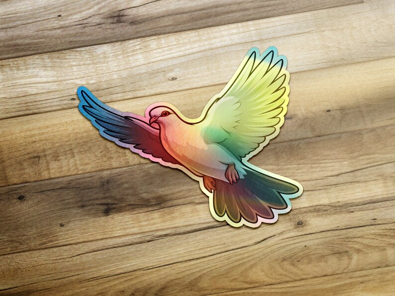 Mourning Dove Sticker, Bird Watcher Decal, Laptop, Car Window Decal ...