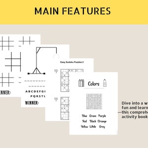 Puzzle Activity Book| Puzzle Brain Teaser| Fun Activity Book| for Kids ...