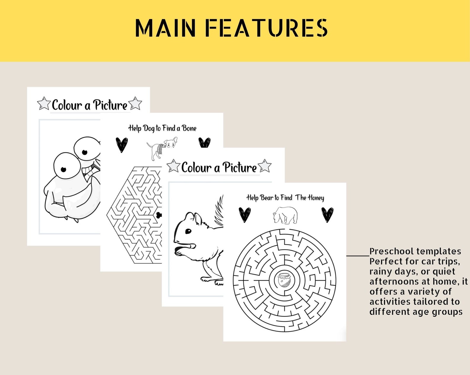 Puzzle Activity Book| Puzzle Brain Teaser| Fun Activity Book| for Kids ...